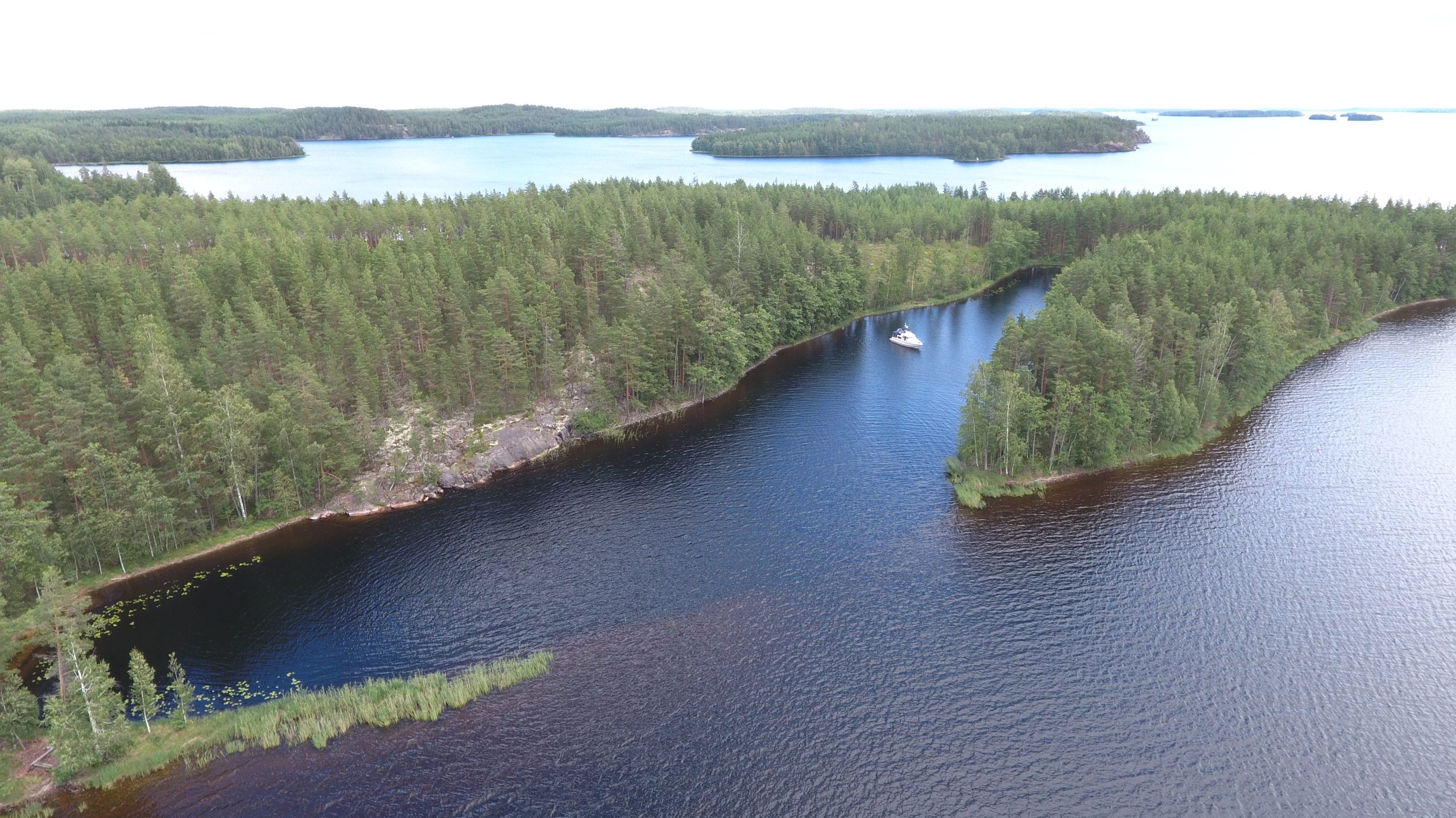 Äyrätsalon laguuni (Talvilampi) - Veneilysaimaa