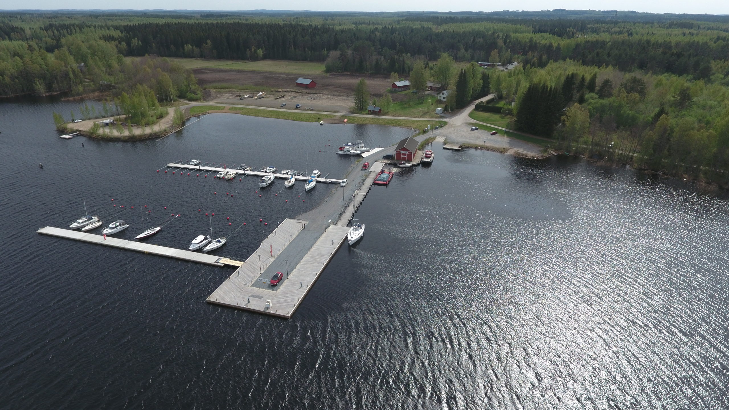 Rantasalmi, Mustalahti - Veneilysaimaa